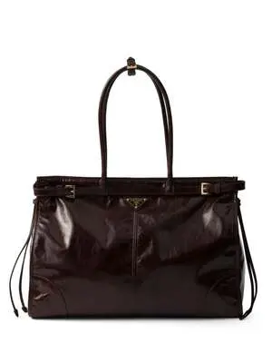 Prada Bonnie Tote Bag - Brown