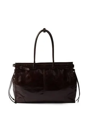 Prada Bonnie Tote Bag - Brown