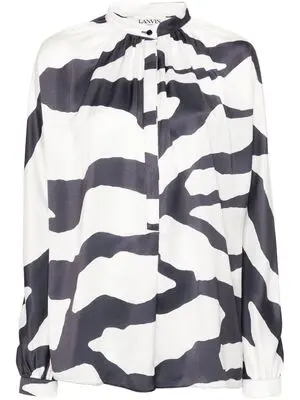Lanvin Printed Blouses