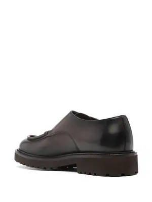DOUCAL'S Leather Monk Shoes