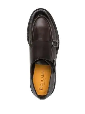 DOUCAL'S Leather Monk Shoes