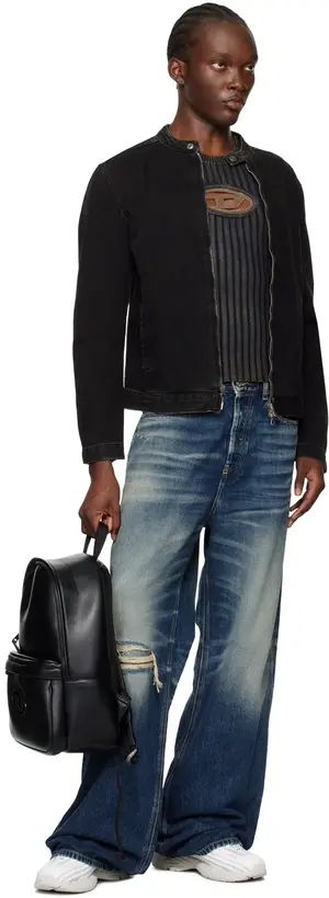 DIESEL® Black Holi-d Backpack