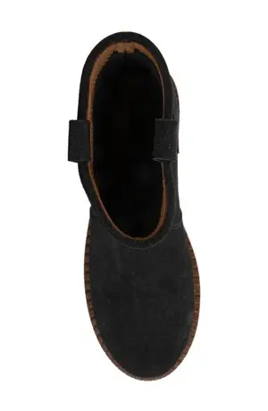 BUENO Olina Ankle Bootie - Black Suede