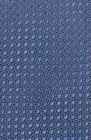 TOM FORD Polka Dot Mulberry Silk Jacquard Neck Tie - Hb556 Ultramarine
