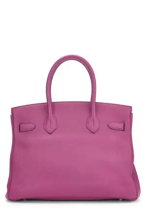 Hermès Togo Tote Bag - Rose Pourpre