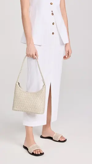 BEMBIEN Woven Leather Shoulder Bag