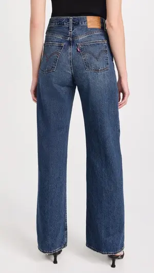 LEVI'S Ribcage Wide Leg Jeans - Polar Perimeter