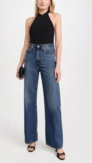 LEVI'S Ribcage Wide Leg Jeans - Polar Perimeter