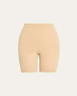 SKIMS Seamless Sculpt Mid-thigh Shorts Clay