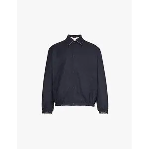 Gucci Monogram-print Two-welt-pockets Regular-fit Cotton Jacket