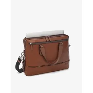 Tumi Harrison Sycamore Leather Briefcase