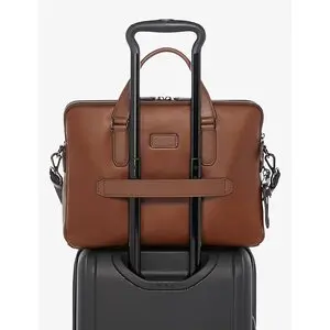 Tumi Harrison Sycamore Leather Briefcase