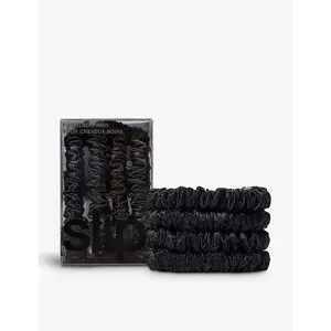 Slip Skinny Silk Scrunchies - Black