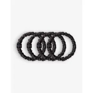 Slip Skinny Silk Scrunchies - Black