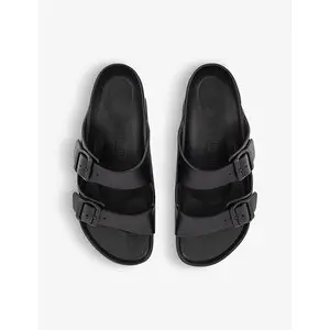 BIRKENSTOCK Arizona Double-strap Rubber Sandals - Black Eva