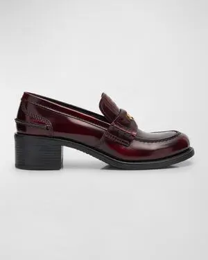 Miu Miu Block Heel Flats for Women