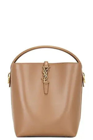 Saint Laurent Le 37 Bucket Bag - Dark Cork