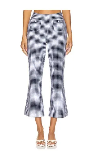 Frankies Bikinis Poplin Capri Trousers