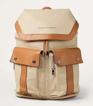Brunello Cucinelli Leather Backpack