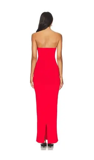 SNDYS. X Maia Maxi Dress - Red