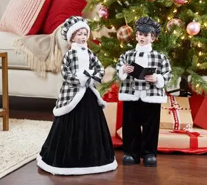 VALERIE PARR HILL 2-piece 35' Adult Dickens Carolers Valerie - One-color
