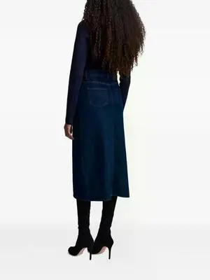 16Arlington Ille Denim Midi Skirt