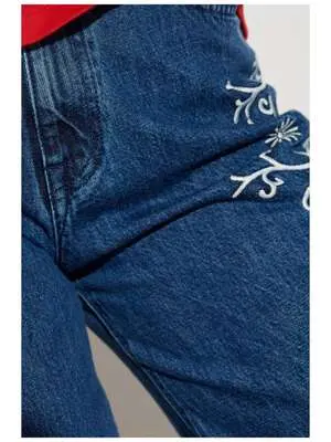 Kenzo Cotton Wide-leg Jeans