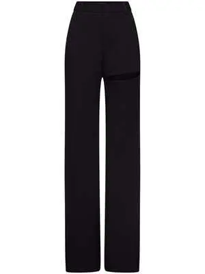 AREA Asymmetric Slit Trousers