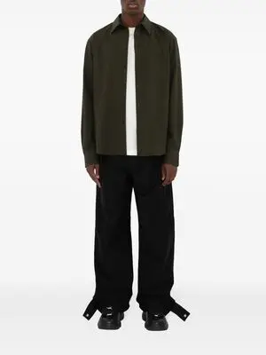 Burberry Button-up Wool Shirt