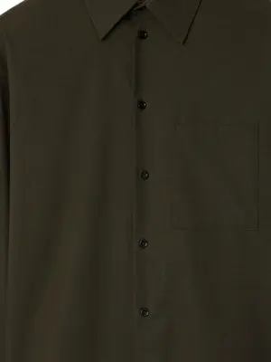 Burberry Button-up Wool Shirt