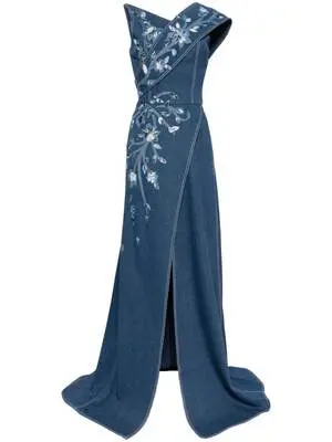 Denim Evening Dresses