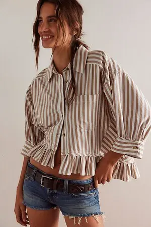 Free People Striped Shirts For Women