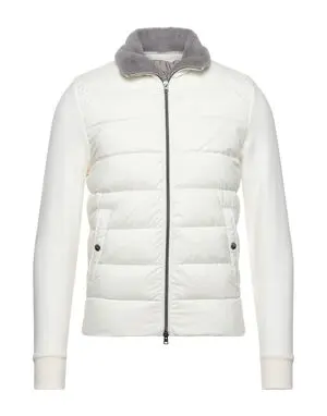 Herno Puffer Ivory Size Cotton, Cashmere, Polyamide, Polyurethane, Elastane