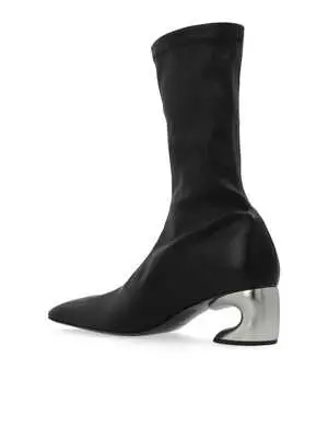 JIL SANDER 60mm Contrast-heel Ankle Boots