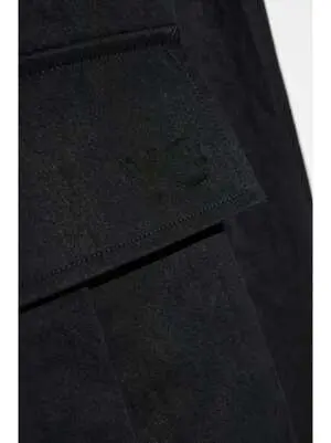 Y3 Elasticated Waist Cargo Trousers