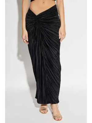 Cult Gaia Sonoma Draped Skirt - Black