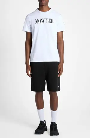 Moncler Cotton Fleece Sweat Shorts