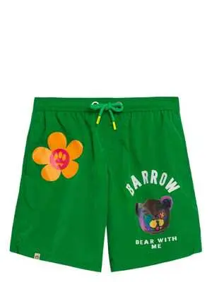 BARROW Popeline Swimming Shorts - Green