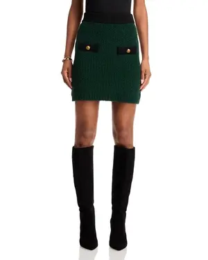 Veronica Beard Rivka Mini Skirt