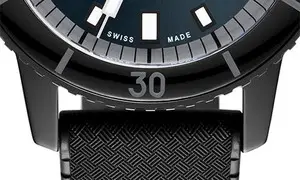 ZODIAC Ceramic Compression Diver Automatic Strap Watch