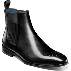 STACY ADAMS Bradley Chelsea Boot - Black
