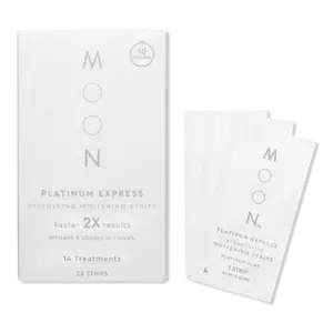 MOON Platinum Dissolving Whitening Strips - One-color