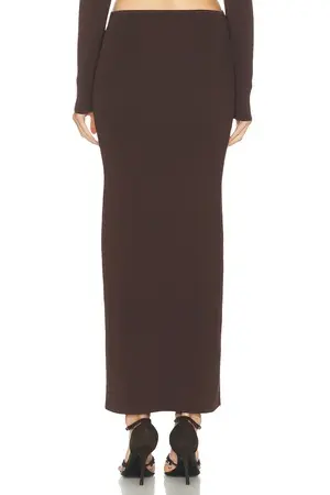 Christopher Esber Maparadita Midi Skirt - Espresso