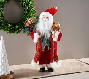 VALERIE PARR HILL 18' Santa Claus Figure Valerie - One-color