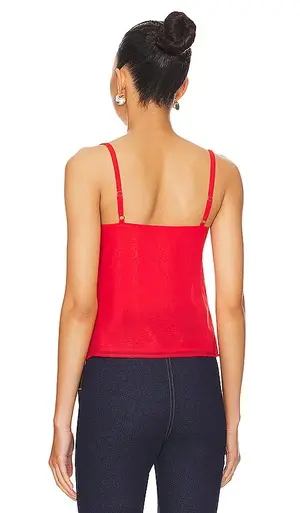 MORE TO COME Tamora Top With Front Bow Embellishment
