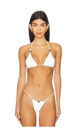 INDAH Alexa Bikini Top - Ivory
