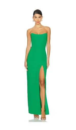 Amanda Uprichard X Chamberlain Maxi Dress - Jungle