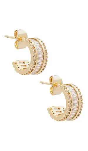 LOVERS AND FRIENDS Sallie Earrings - Clear