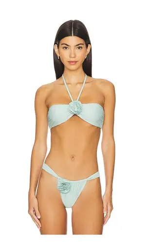 LOVERS AND FRIENDS Feel Good Top - Soft Aqua