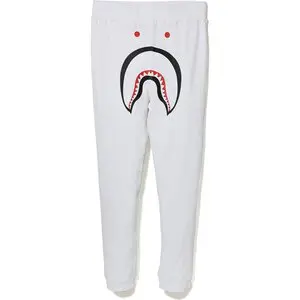 A BATHING APE Shark Slim Sweat Pants - White